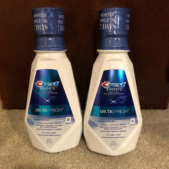 Crest | Other | X2 Crest 3d White Whitening Mouthwash Arctic Fresh Icy ...